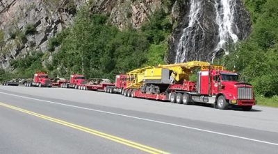 Specialized Transport & Rigging Alaska - Heavy Hauling to Canada